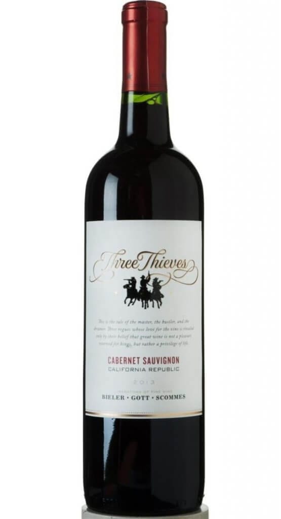 Three Thieves Cabernet Sauvignon, California, 2020 - Waistcoat Wines ...